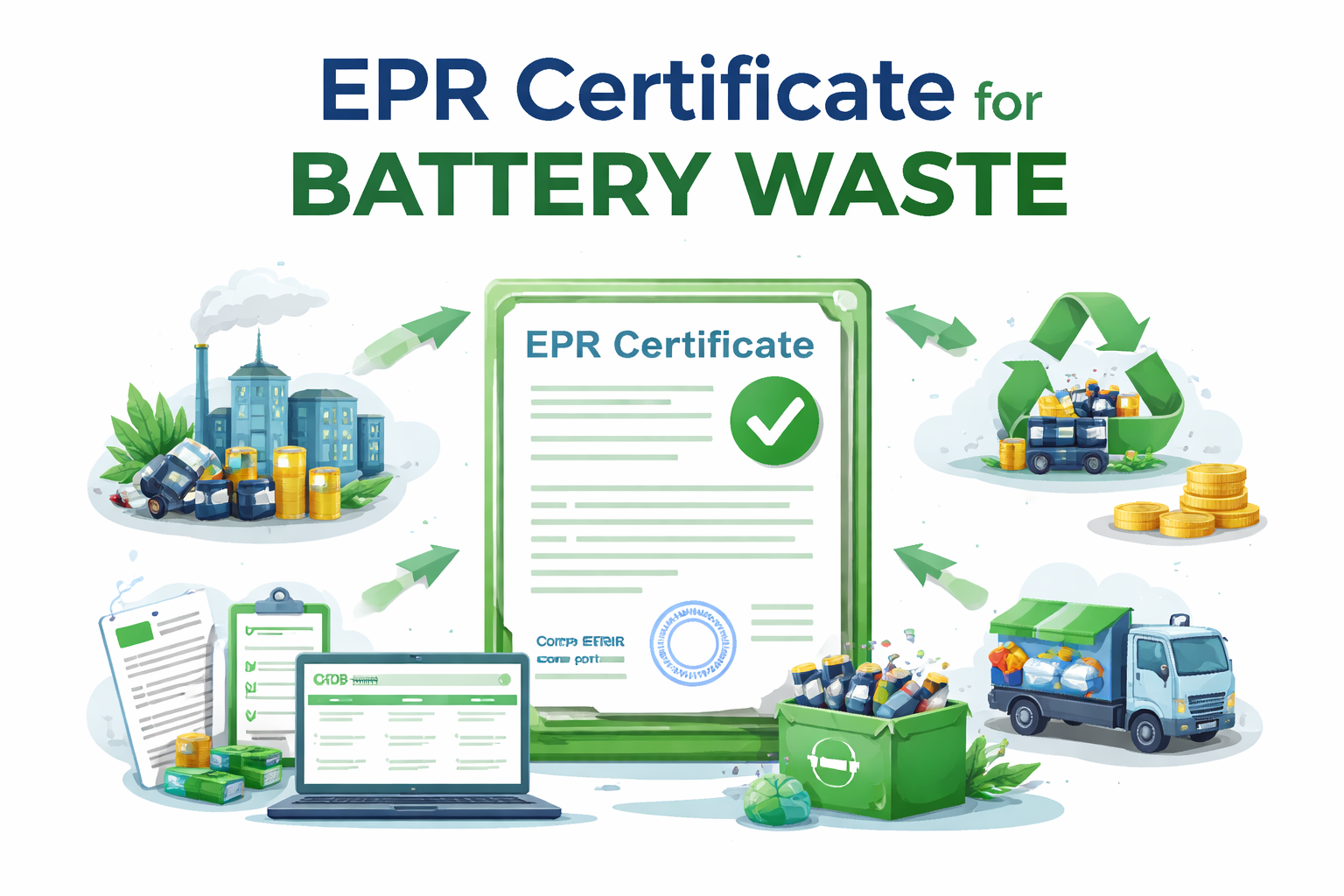 EPR Certificate for Battery Waste